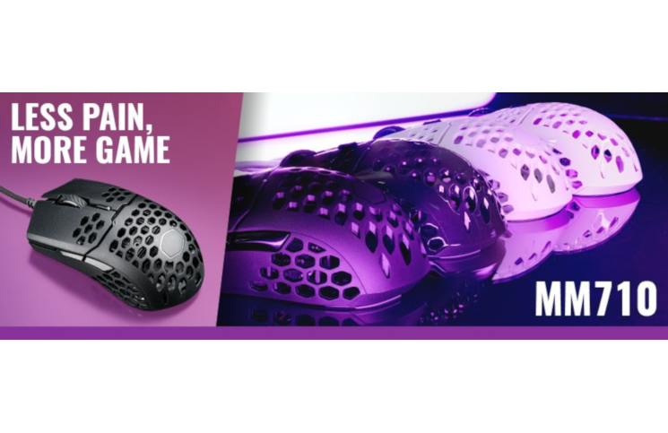 Cooler Master presenta MM710, il Gaming Mouse con un peso piuma da ...